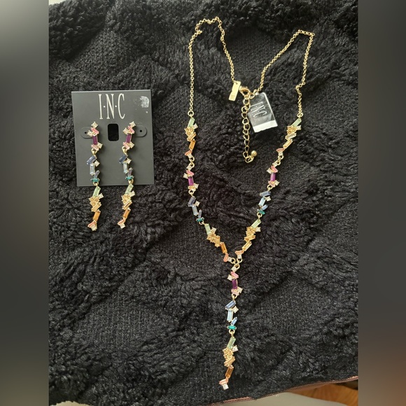 INC International Concepts | Jewelry | Inc Set Necklace And Earrings ...